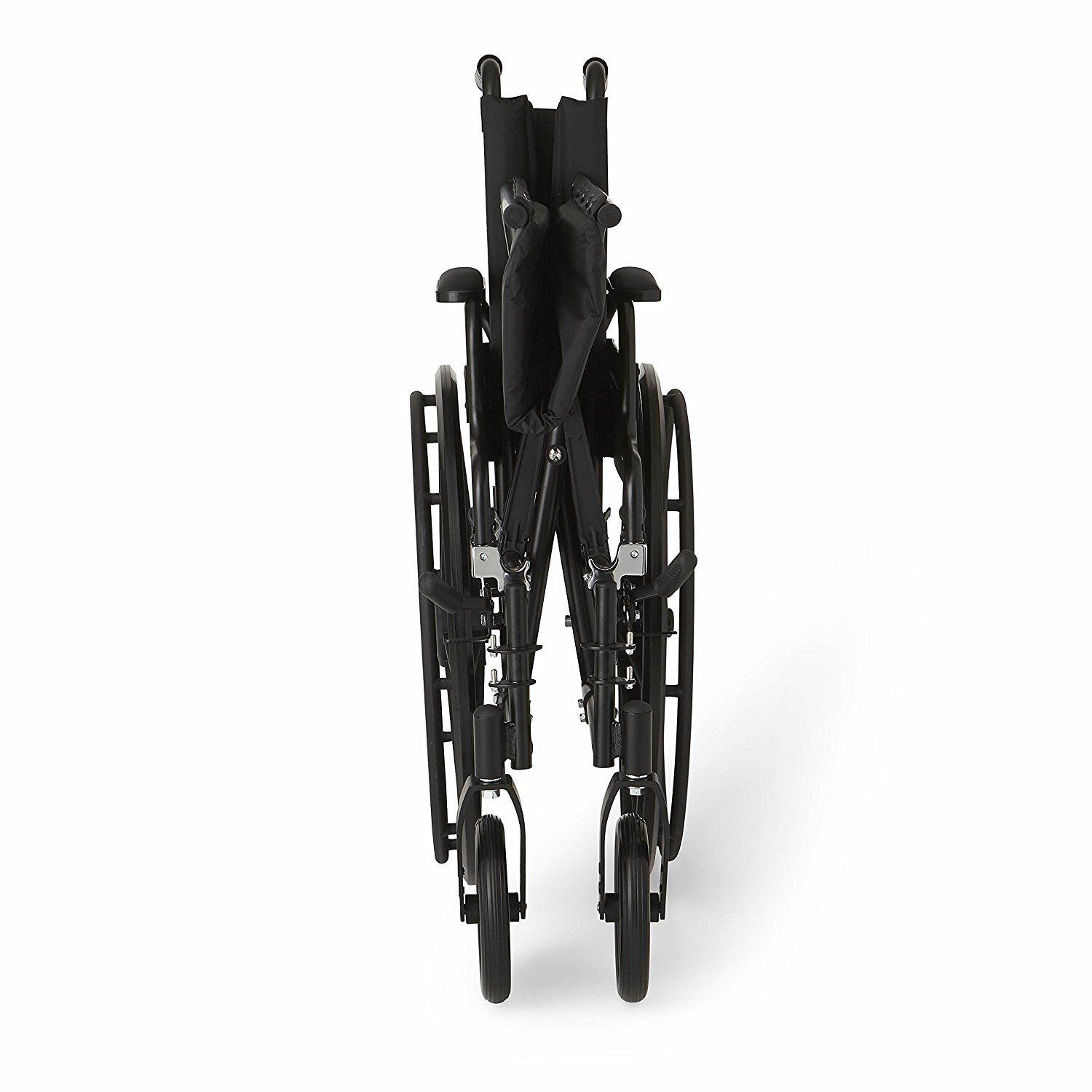 New Extra Wide Seat Folding Wheelchair Self Propelled Leg-rests Strong ...